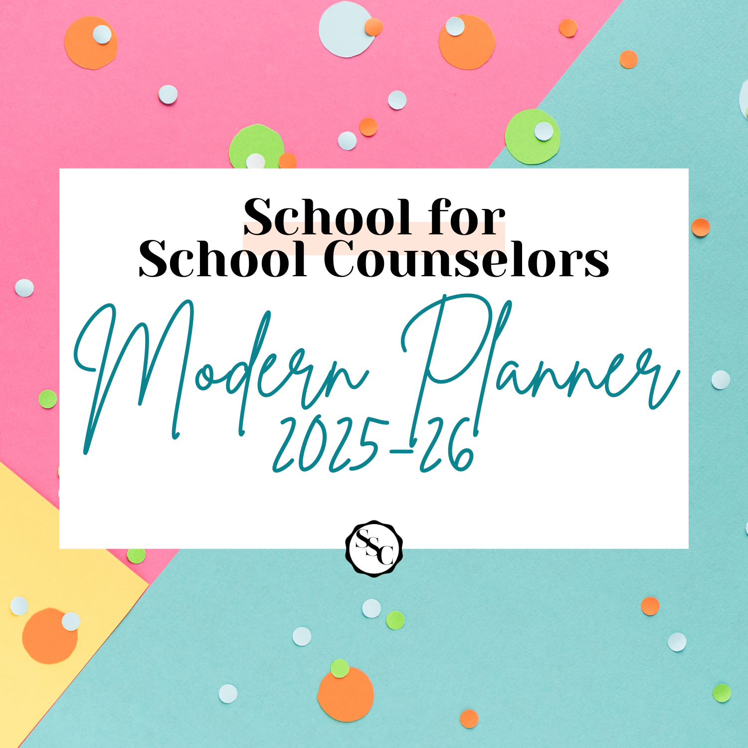 2025-2026 School Counselor Planner